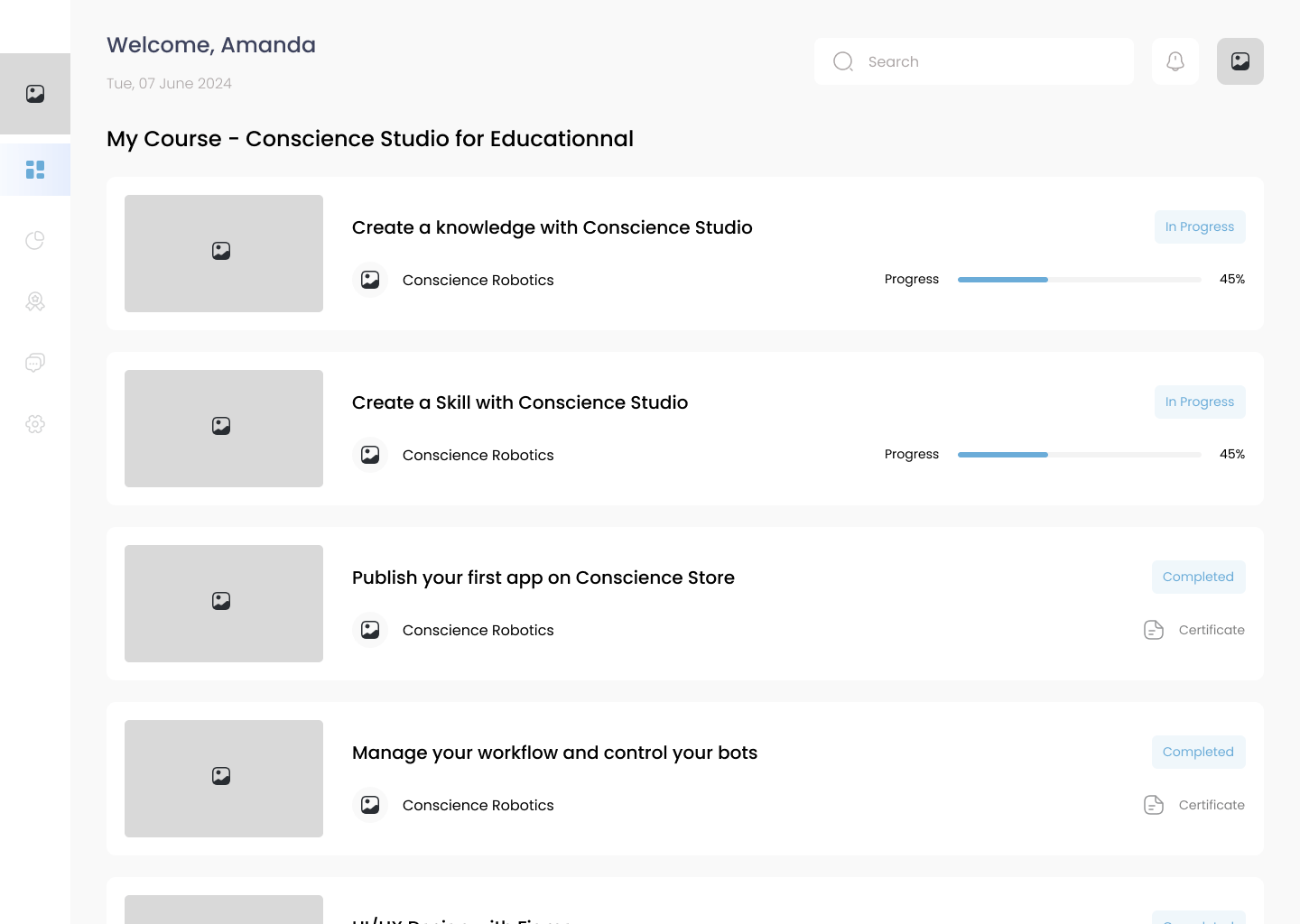 Conscience studio - Conscience Robotics